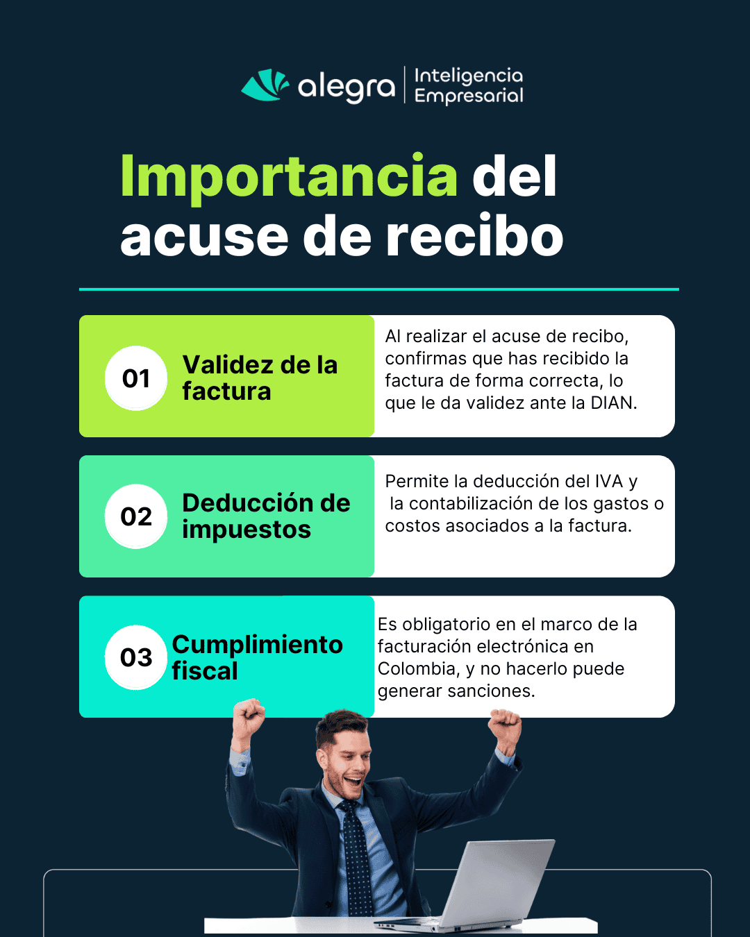 Acuse de recibo en factura electrónica: plazos y sanciones