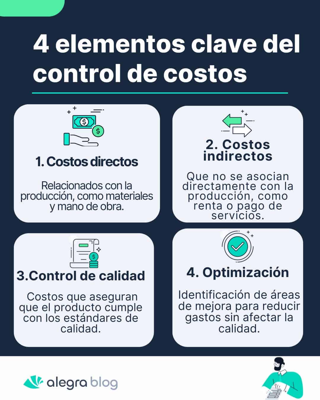 Control de costos: qué es, estrategias, tipos y beneficios